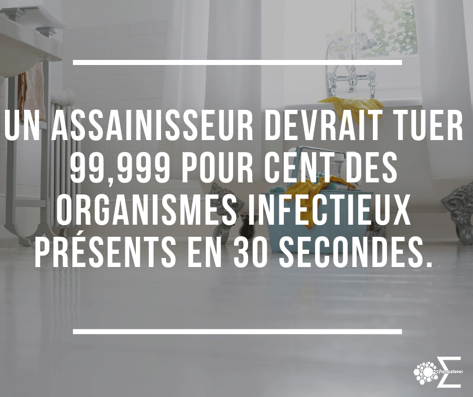 Découvrez les différences entre Assainir et Désinfecter